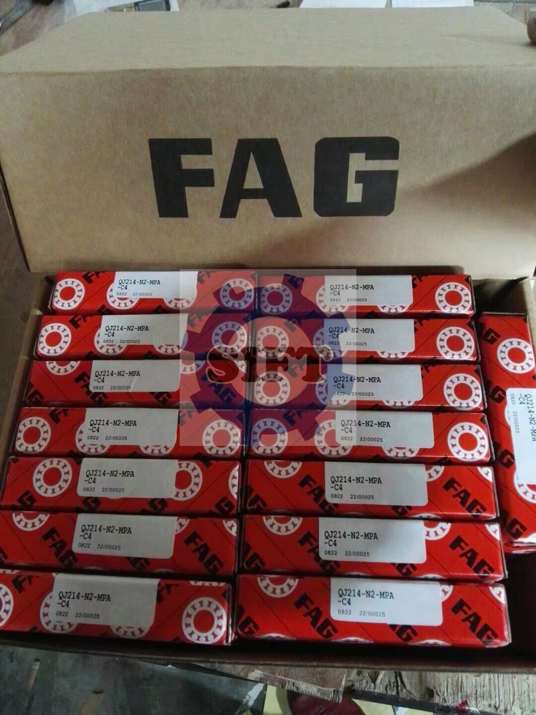 FAG QJ214-N2-MPA-C4 Contact ball bearing supplier with stocks